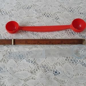 Tupperware | Kitchen | Vintage Tupperware Olive Spoon Fork Melon Baller ...